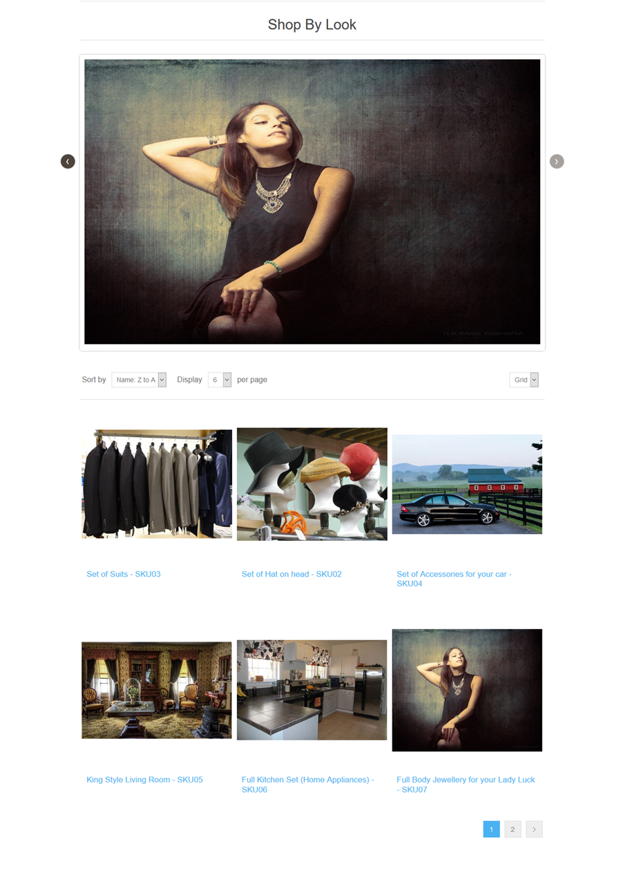 Source Code of Shop By Look Plugin. Free and Premium nopCommerce theme ...